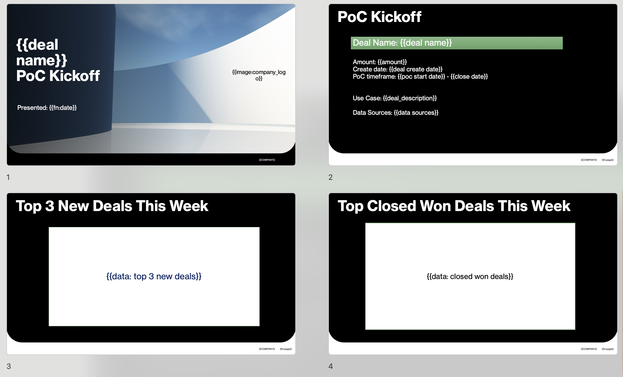 Integrate HubSpot with Google Slides and Docs