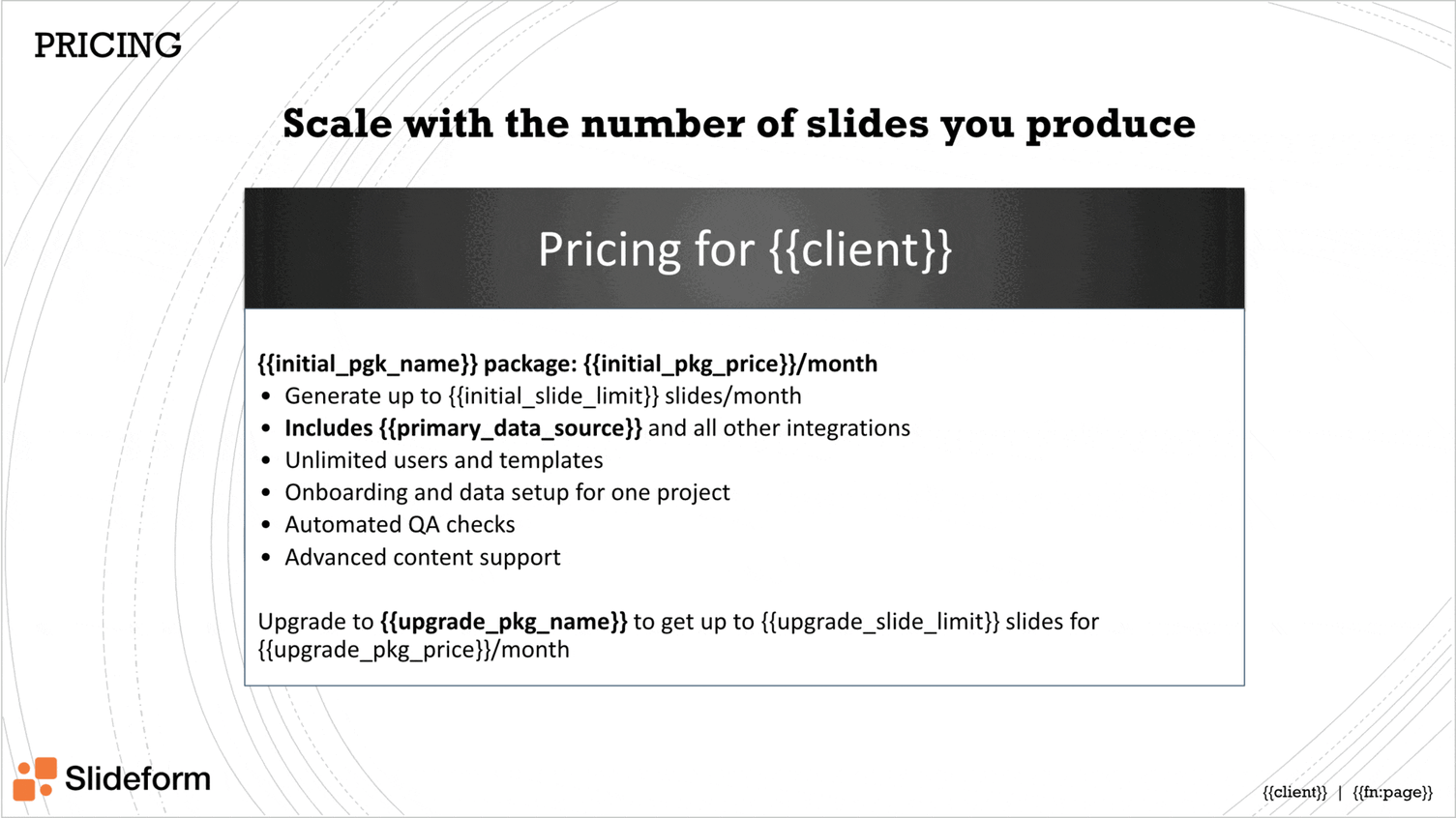 The Sales Automation Tool Purpose-Built for Presentations The Sales Automation Tool Purpose-Built for Presentations